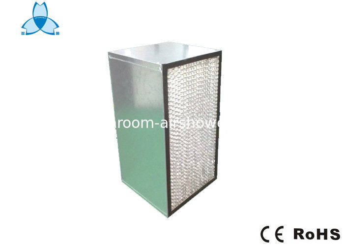Galvanized Frame Hepa Air Filter Box Type Aluminum Separator For ...