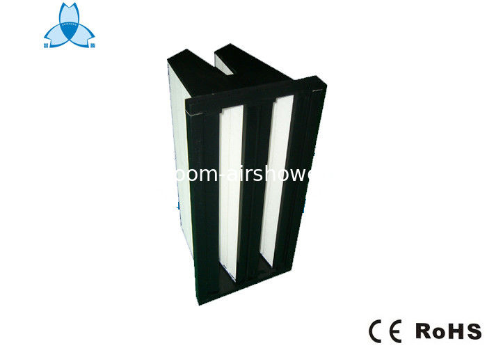 Customized Color Painted Compact Air Filter , V Type Filter For Air ...