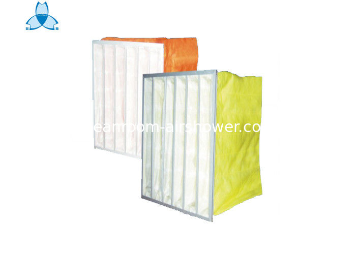Low Resistance Synthetic Fiber Filter For HVAC System / Hepa Air ...