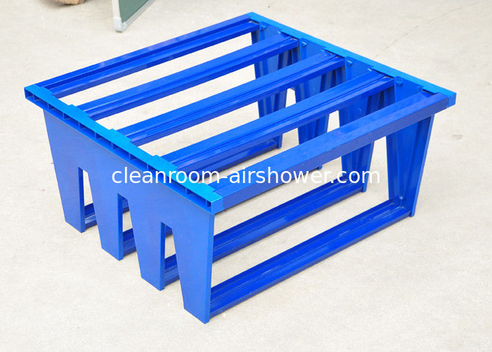 High Efficiency Pocket Air Filter Plastic Frame , Aluminum Frame Or ...