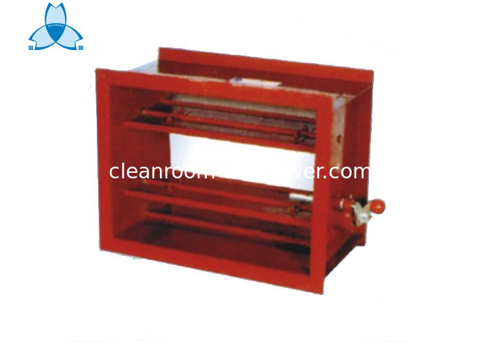 Galvanized Sheet Volume Control Damper For Correct Air Flow Distribution