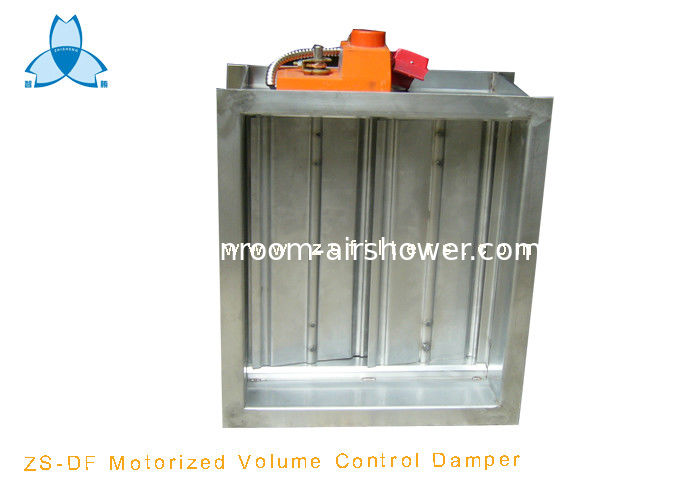 Aluminum Manual Volume Air Control Dampers Rectangle Type For HVAC System