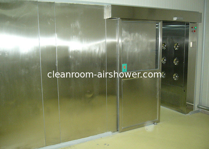 U Type Automatic Air Shower Tunnel For Aerospacevoyage Industry Cleanroom
