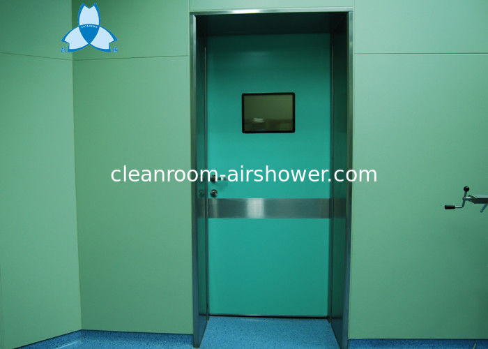 Manual Swing Hospital Air Filter , Single Leaf Hospital Room Door With ...