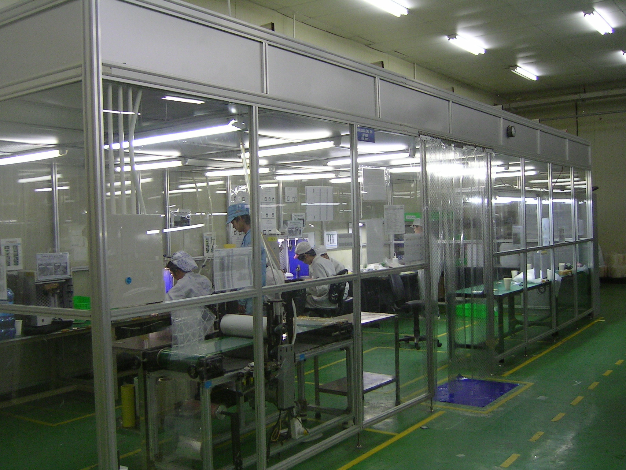 Hand Wall Clean Room Clean Booth