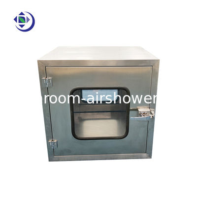 Electric Magnetic Interlock 304 Stainless Steel Pass Box For Cleanroom