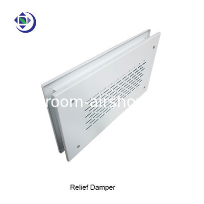 Clean Room Relief Damper , Pressure Damper For 2" Sandwich Panel