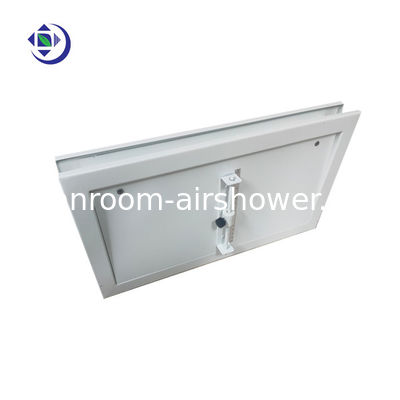 Clean Room Relief Damper , Pressure Damper For 2" Sandwich Panel