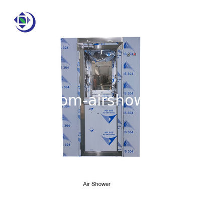 Three Personal Air Shower Room Stainless Steel 304 With Single Leaf ...