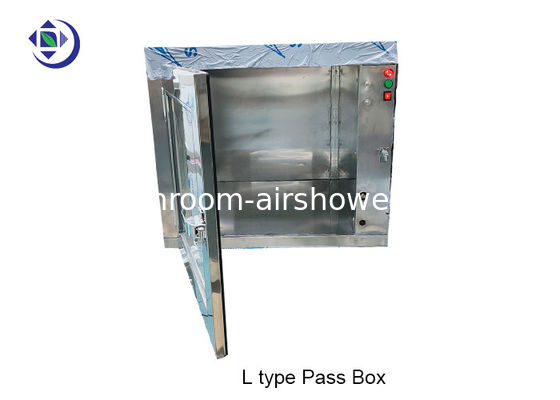 Electric Magnetic Interlock SUS304 Transfer Hatch For Cleanroom