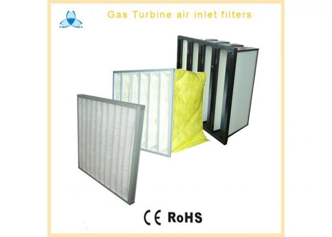 Customized Color Painted Compact Air Filter , V Type Filter For Air ...