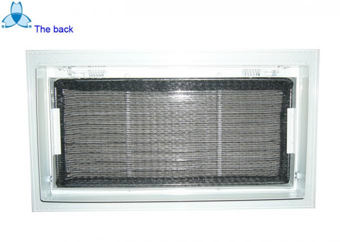 Customized Color Return Air Louver With Activated Carbon Air Filter
