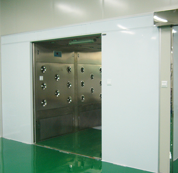 Industry Cleanroom Air Shower System Tunnel With Width 1800 Automatic ...