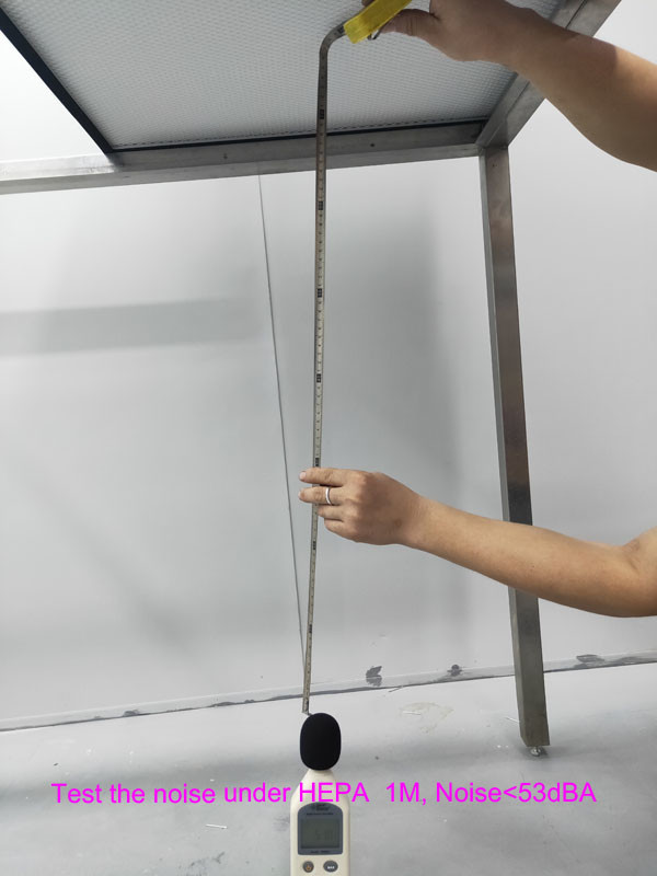 Stand Alone FFU Filter Fan Unit For Clean Room Low Noise Dc Motor 2x2 Feet