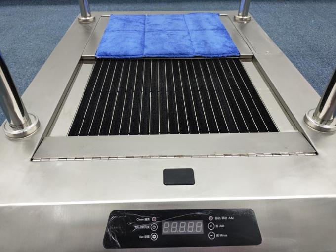 Cold Water Cleaning SS304 Shoe Sole Cleaner Machine For Cleanroom
